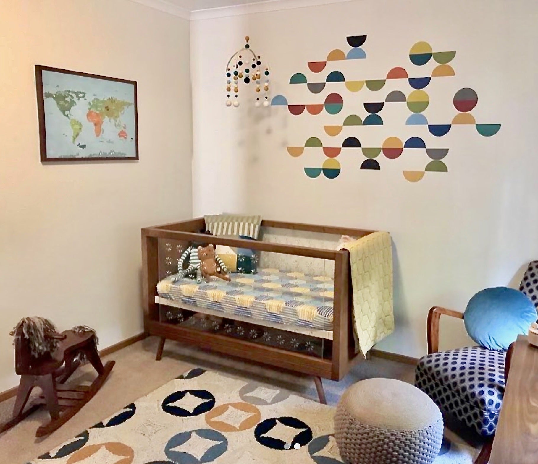 Wall Dressed Up Wall Decals Fabric Wall Decal Stickers Peel and Stick