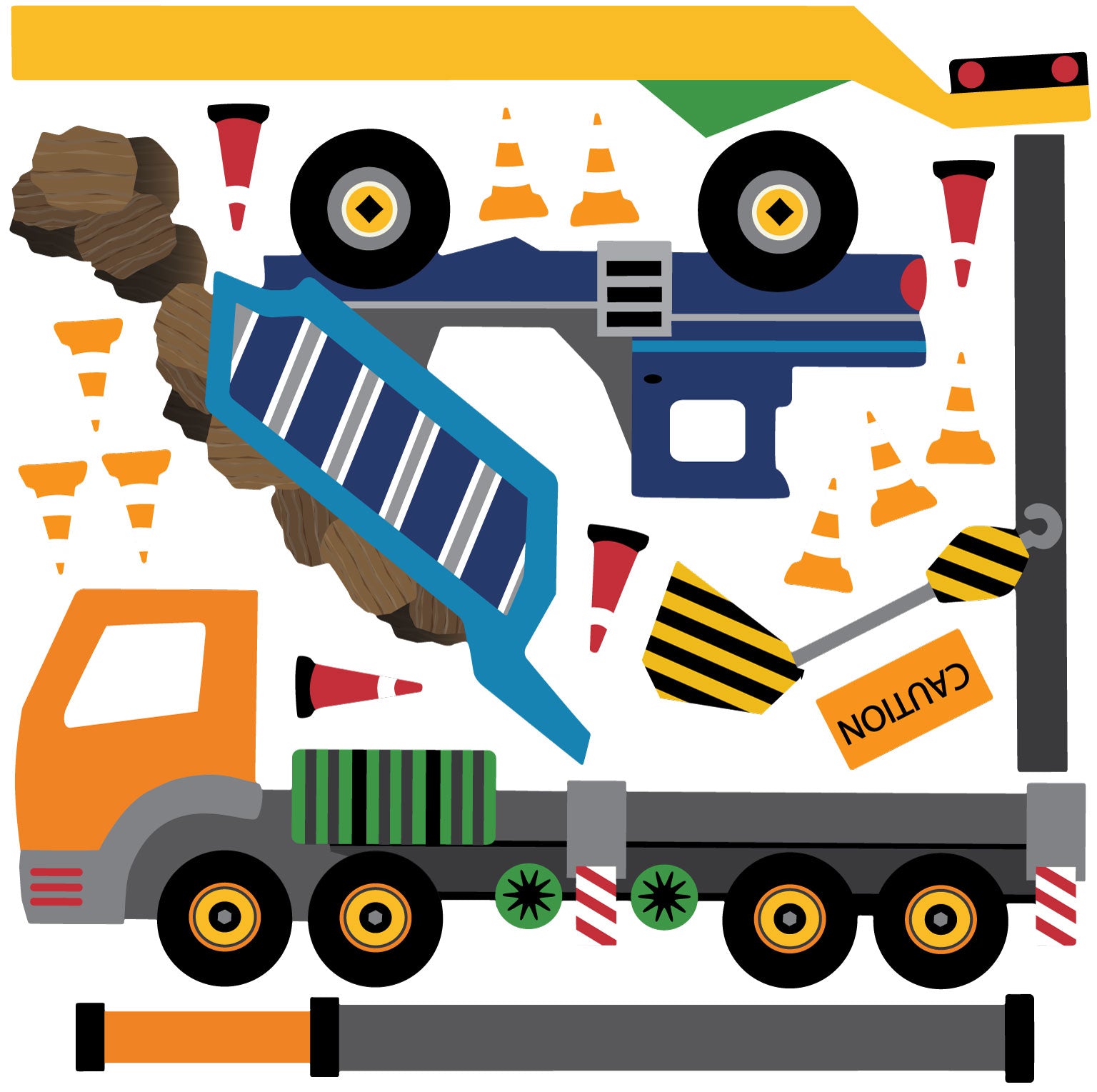 Transportation Wall Decals