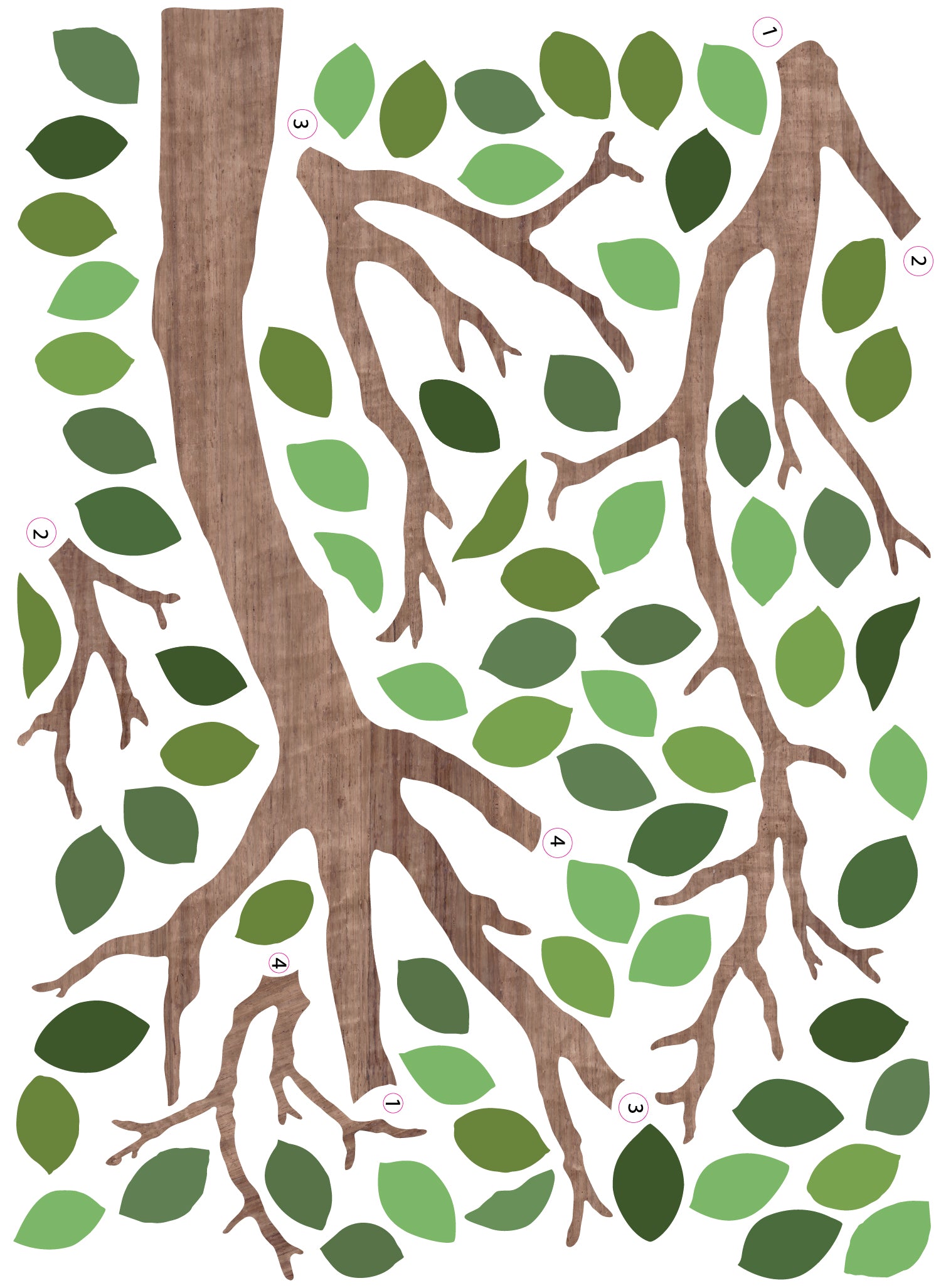 New Wall Decal Designs - tree branch wall decal